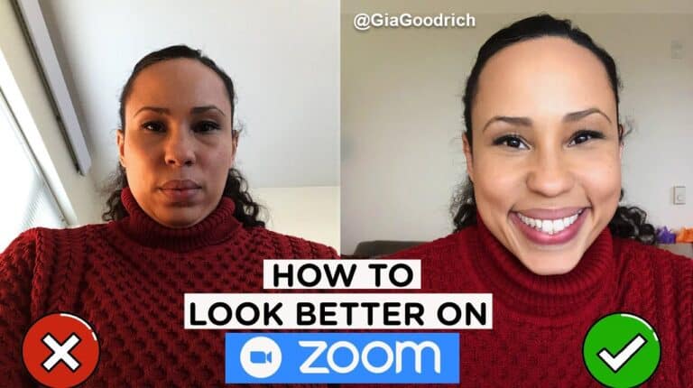 How To Look Better on Zoom for Important Meetings